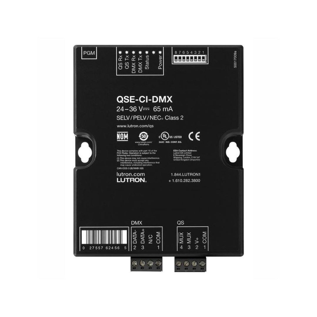 Lutron HomeWorks QS DMX-512 Control Interface — Formwave