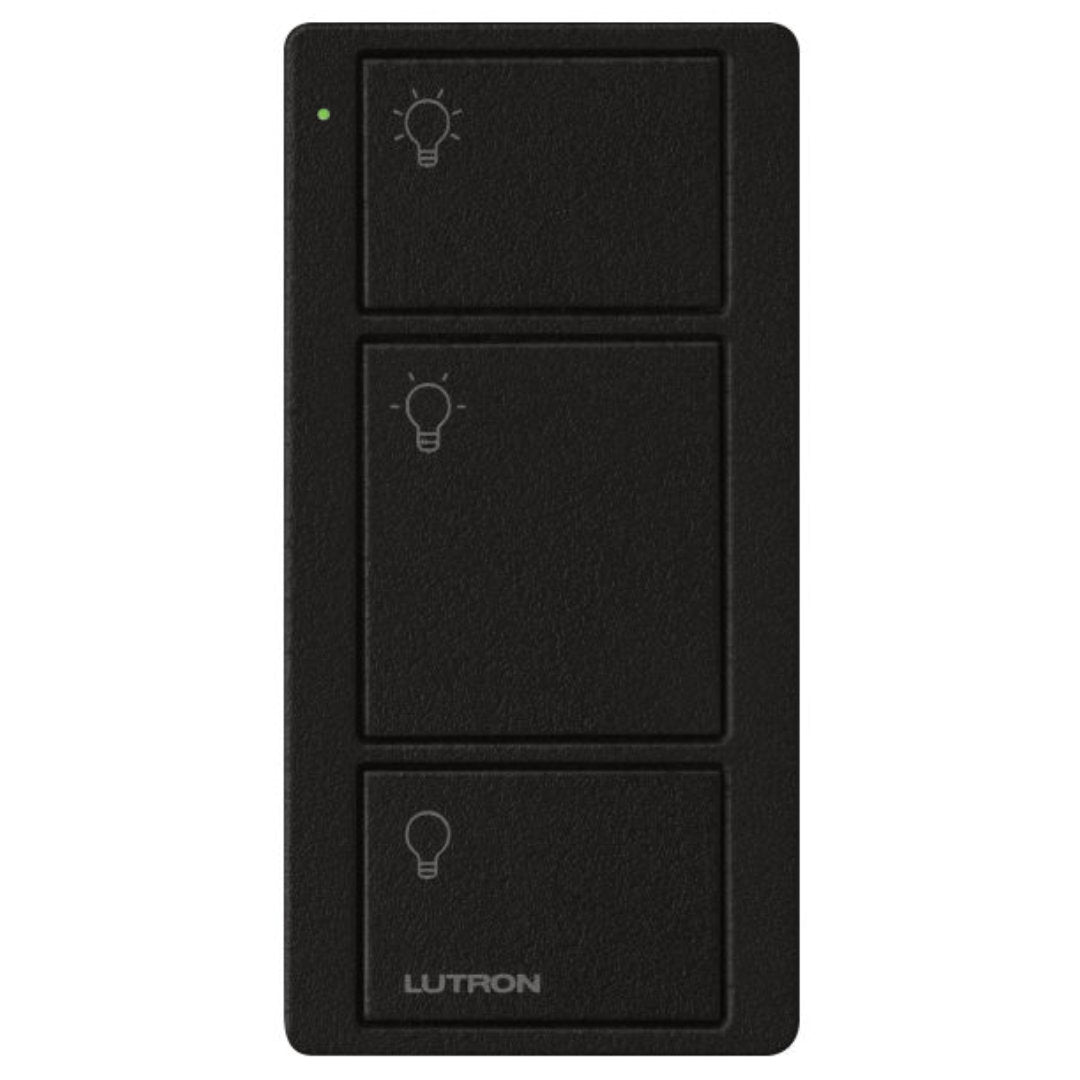 Lutron RA2 Select 3-Button Pico Wireless Keypad (Lights Engraving ...