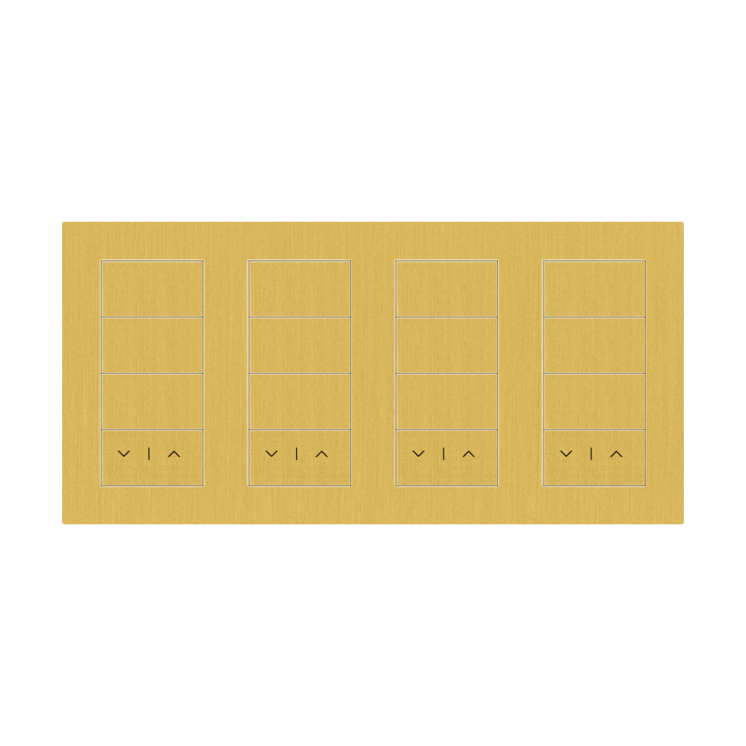 Lutron Palladiom Lighting & Shading Keypad (4-Column) — Formwave